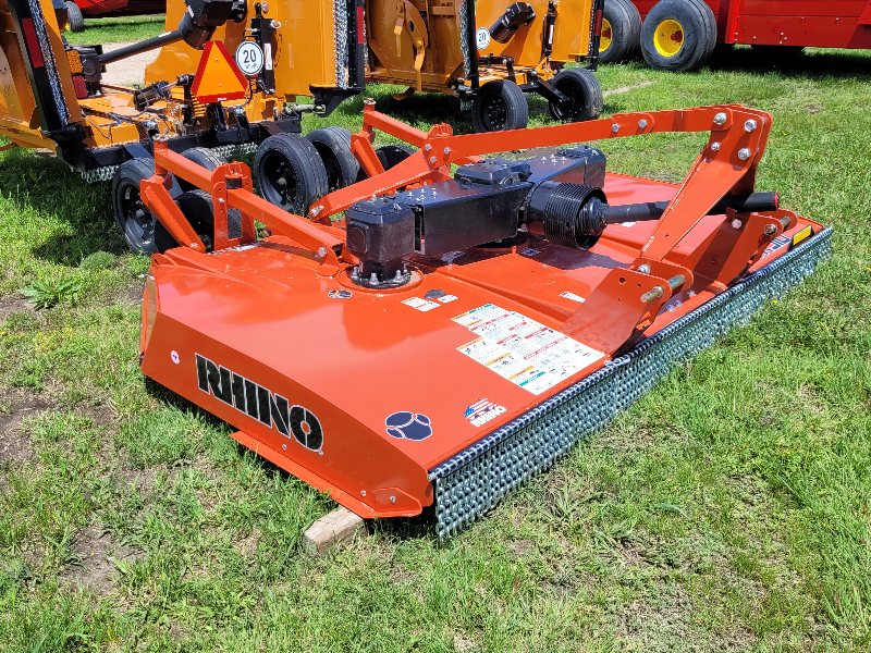 Rhino mowers store